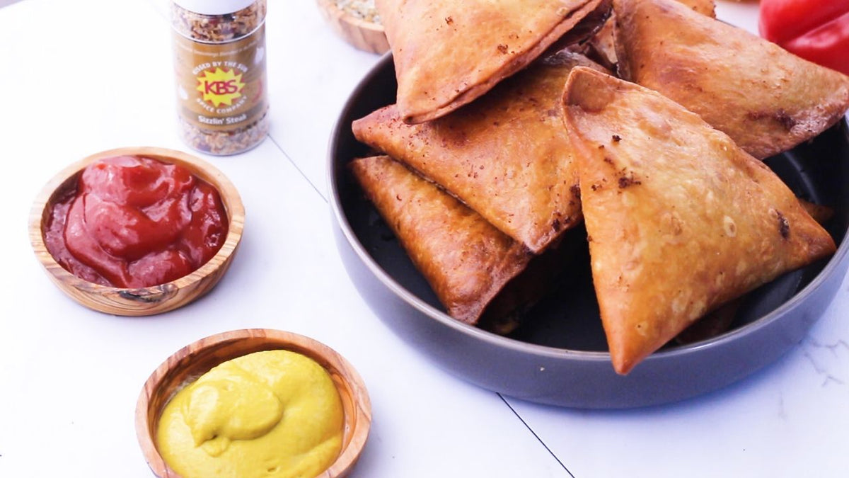 How To Make Cheeseburger Triangles | Easy Recipes – Kissed by the Sun