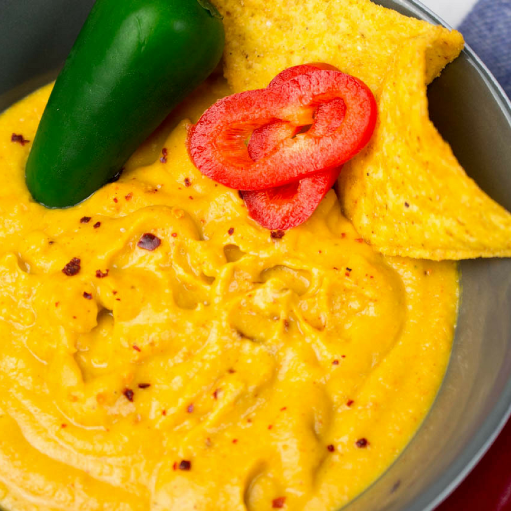 Sweet and Hot Pumpkin Queso – Kissed by the Sun